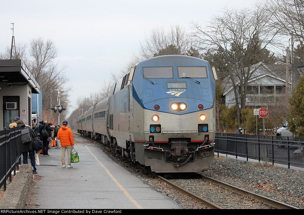 The Vermonter Train 55